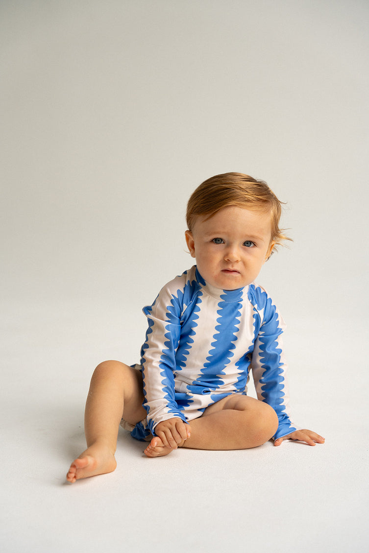 Baby Swim Rashie - Blueberry Wobble – Pekpi